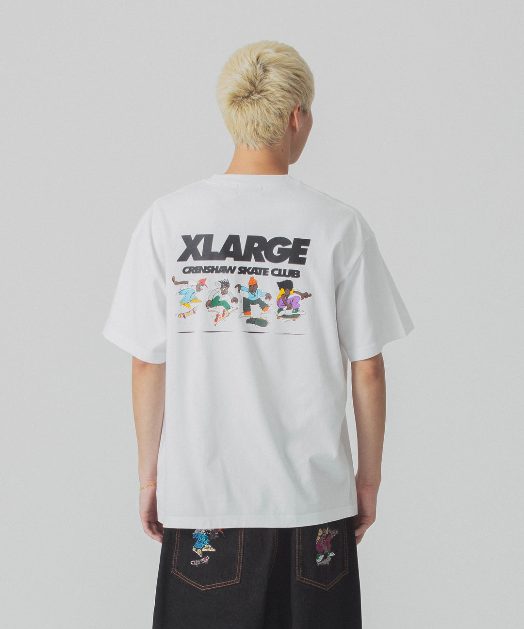 เสื้อยืดแขนสั้น Xlarge รุ่น Xlarge X Crenshaw Skate Club Pocket s/s Te – Xlarge Thailand
